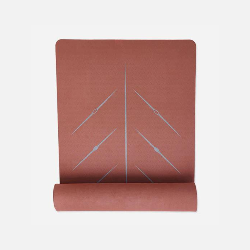 Tego Core Yoga Mat -Brick/Grey – Gambol