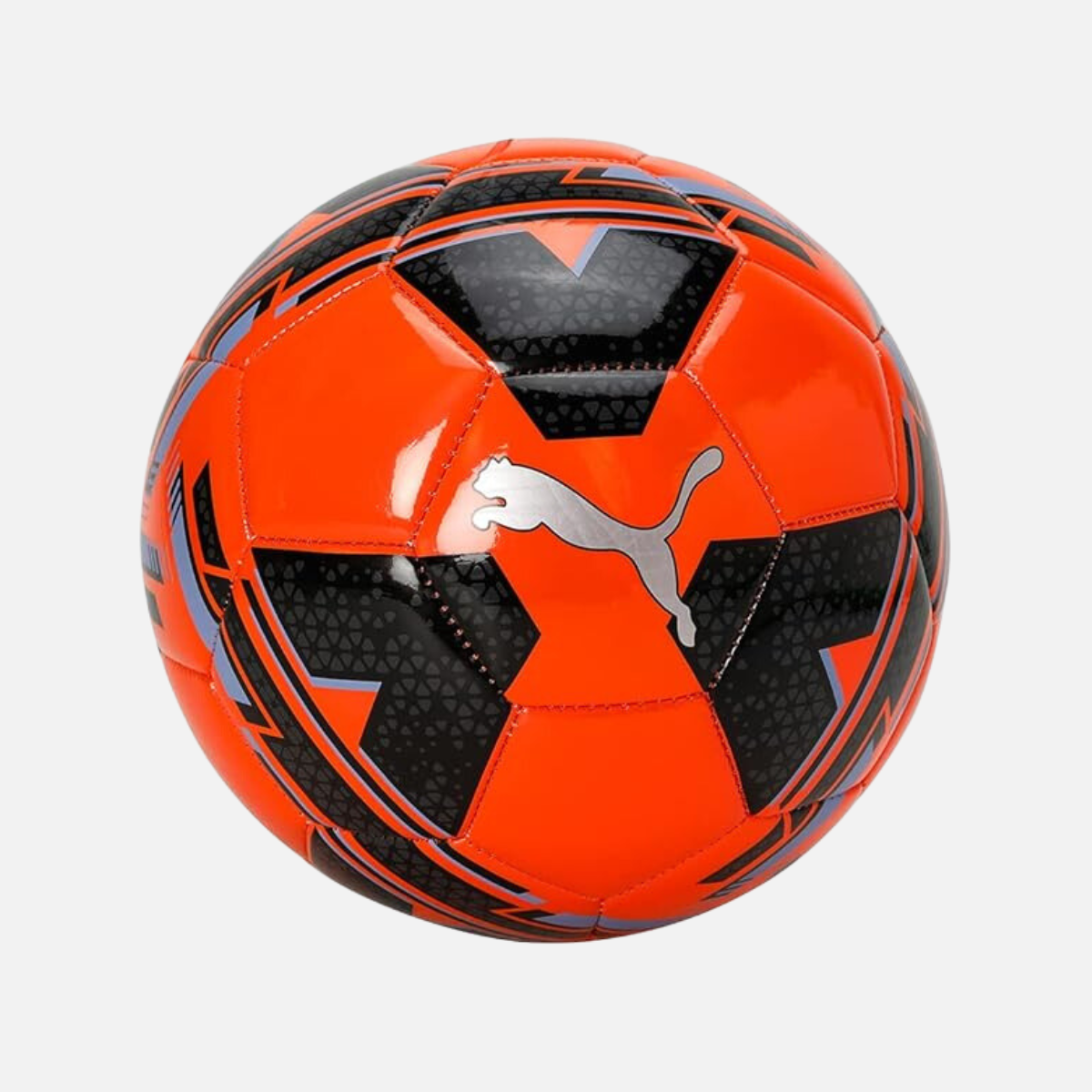 Puma Unisex-Adult CAGE Ball -Ultra Orange/Blue Glimmer – Gambol