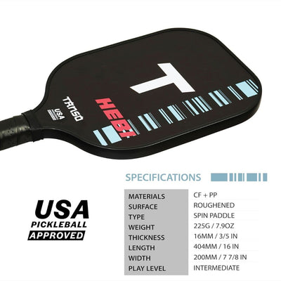 TANSO HEBI Graphite USA Pickleball Approved Paddle – Gambol