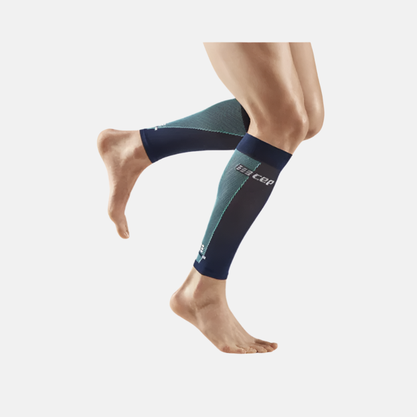CEP Ultralight Compression Men's Calf Sleeves -Ultralight Navy/Light B ...