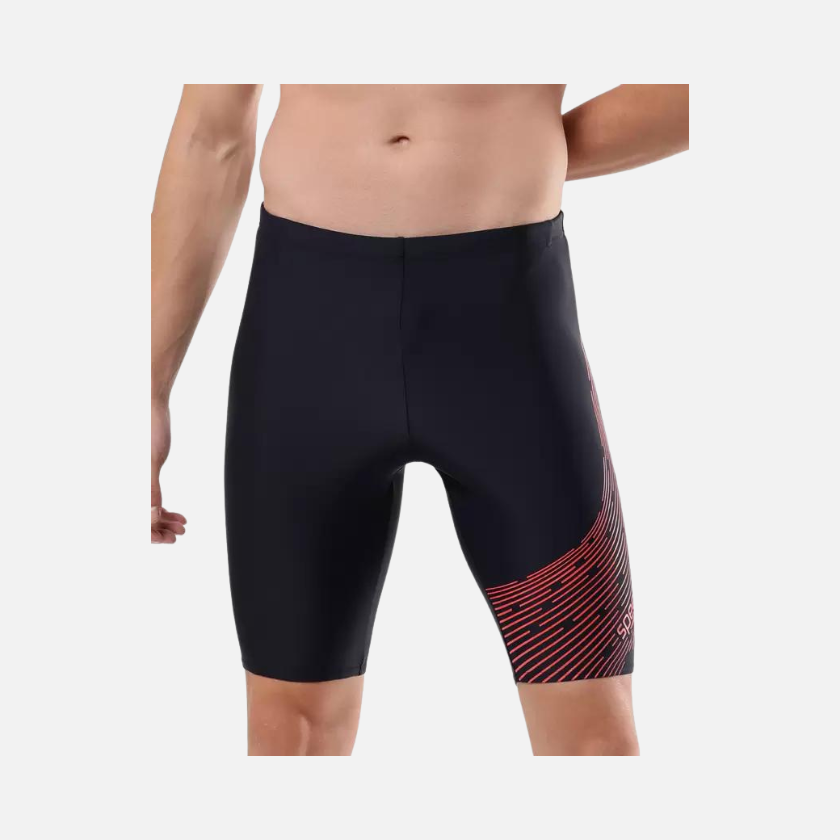 Speedo Medley Logo Men's Jammer -True Navy/Watermelon – Gambol