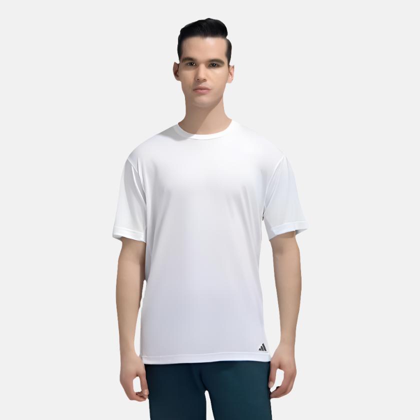 Adidas Men's Training Yoga T-shirt -White/Carbon – Gambol