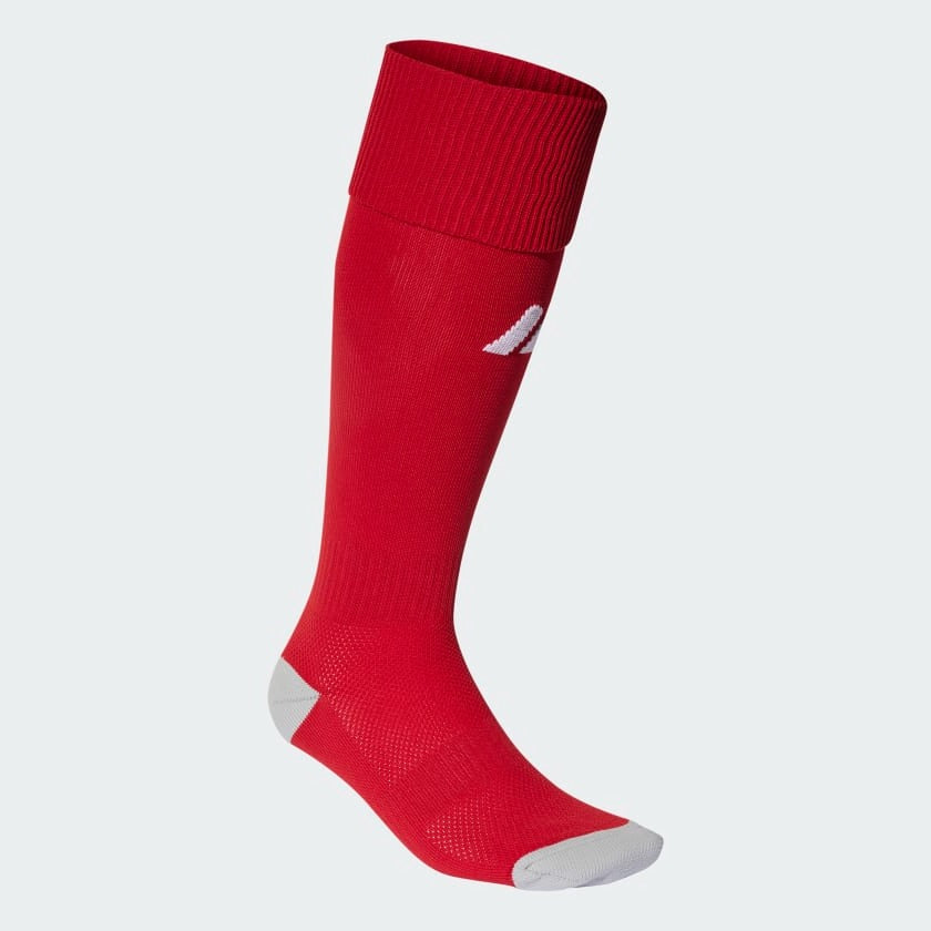 Adidas Milano 23 Football Socks - Team Power Red 2/White – Gambol